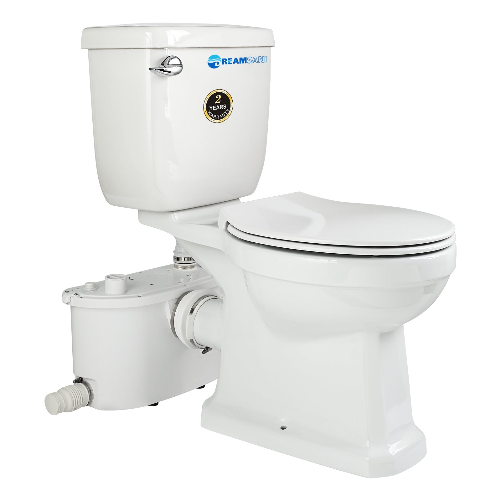 LSFLO500-B Dreamsani Macerating Upflush Toilet Basement with 500W ...