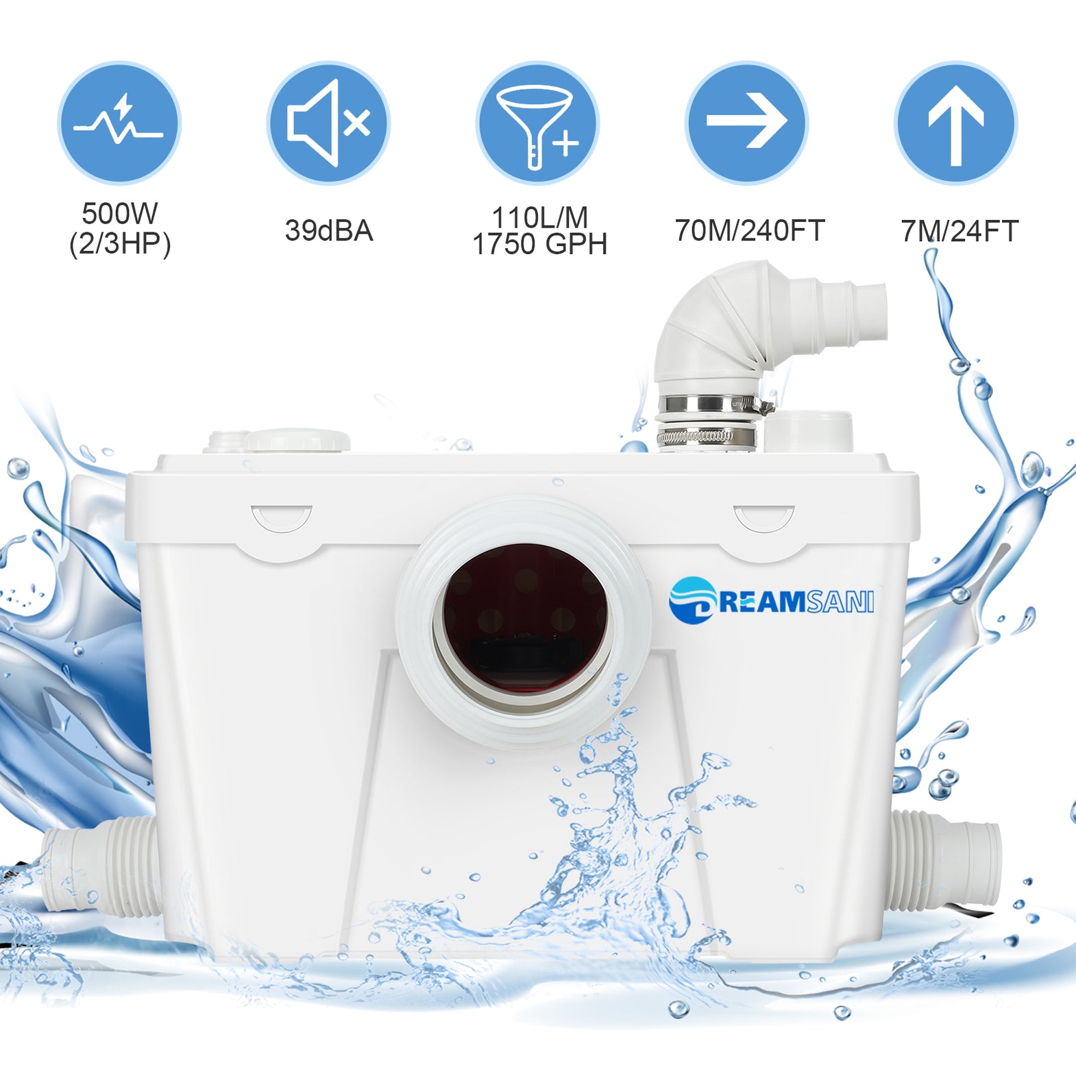 Dreamsani Macerator Pump