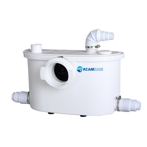 FLO500-B Dreamsani 500W Macerator Pump for Macerating Toilet Upflush ...