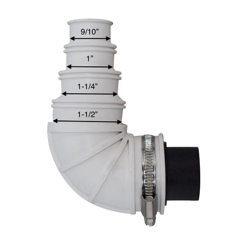 Dreamsani Macerator Pump Check Valve Elbow